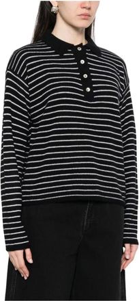 Be You Femme, Pulls, Noir, Taille: 38 FR Pull Polo Ray&eacute;