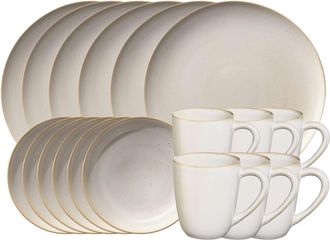 ASA Selection SAISONS Fr&uuml;hst&uuml;cksset Sand 18tlg