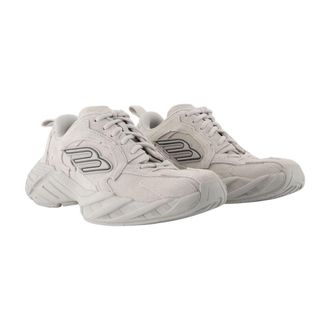 Balenciaga Womens Monday Sneaker Gray Calfskin