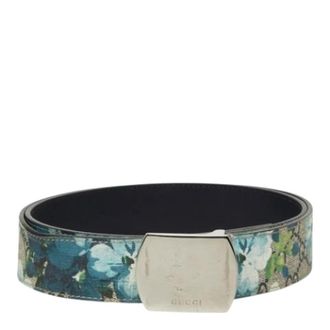 Gucci Pre-owned Canvas Belt - - Pre-owned - Damen - Mehrfarbig - ONE SIZE