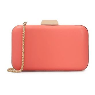 Kazar Gepolsterte Box mit abnehmbarer Kette - - Bags - Damen - Rosa - ONE SIZE