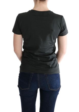 Dolce & Gabbana Gold Ornamental Print T-Shirt - Black