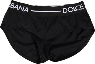 Dolce & Gabbana Femme, Sous-vêtements, Noir, Taille: 36 FR Shorts de sous-vêtements à logo noir