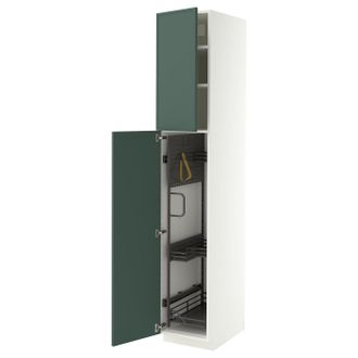 IKEA METOD Hochschrank mit Putzschrankeinr