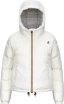 K-Way Femme, Vestes, Blanc, Taille: 36 FR Albine Short Down Jacket