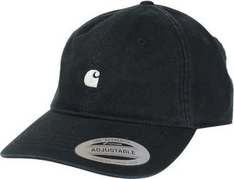 Carhartt Work in Progress WIP Casquette noire pour homme et femme avec logo brod&eacute;, Noir, Taille Unique