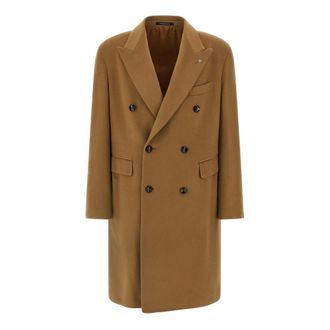 Tagliatore Londra Coat - - Coats - Herren - Beige - S