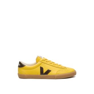 Veja Volley Leather Sneakers - - Shoes - Herren - Gelb - 45 EU