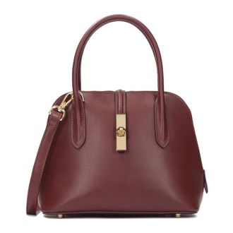 Kazar Maroon Lederhandtasche mit Griffen - - Bags - Damen - Braun - ONE SIZE