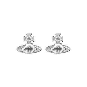 Vivienne Westwood Ondina Boucles doreilles - Femme - Accessoires - Gris - Taille: ONE Size