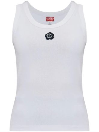Kenzo débardeur à coupe stretch - Blanc