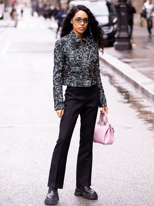 look pantalon cloche