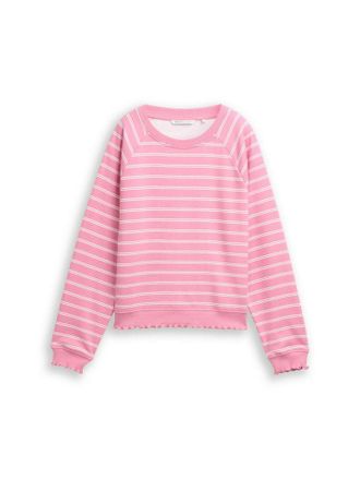 Tom Tailor Sweatshirt Strick & Sweatshirts Sweatshirt mit Streifenmuster