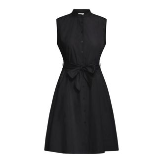 Ichi Ichi, Femme, Robes, Noir, Taille: 36 FR Shirt Robes