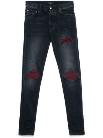 Amiri jean MX1 Ultrasuede - Bleu
