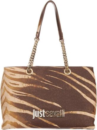 Just Cavalli Femme, Sacs, Brun, Taille: ONE Size Shopping Bag