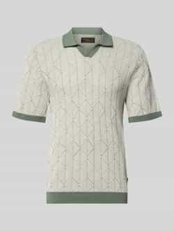 Premium by Jack & Jones Slim Fit Poloshirt in Strick-Optik Modell Blake