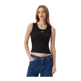 Tommy Jeans Damen, Oberteile, Schwarzk, MGr&ouml;&szlig;e