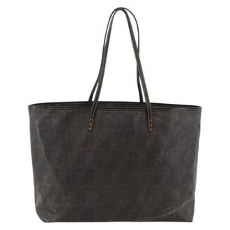 Fendi Sac cabas en cuir pr&eacute;-appr&eacute;ci&eacute; - Femme - Pre-owned - Brun - Taille: ONE Size