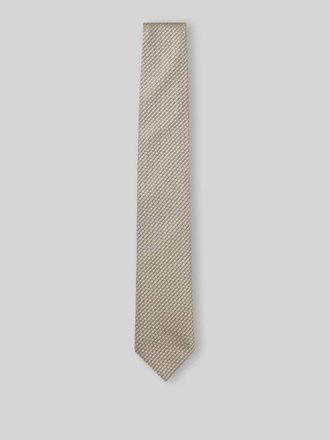 HUGO BOSS Krawatte aus Seide-Mix mit Allover-Muster