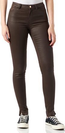 Esprit Damen 101EO1B308 Hose, Dark Brown, 30/32