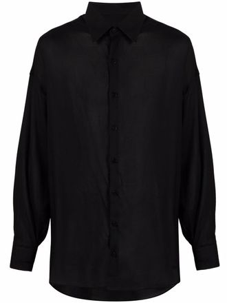 Costumein Lang&auml;rmeliges Hemd - Schwarz