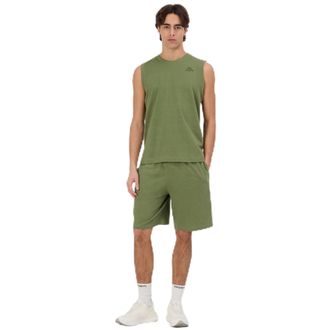 Kappa T-Shirt f&uuml;r Herren, Baumwolle, sportlich, Modell: Korpo Cadwal Logo, Green Olivine - Green Rifle, Medium