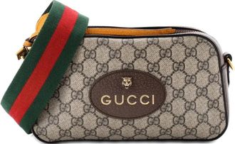 Gucci Neo Vintage Camera Messenger Bag GG Coated Canvas crossbody bag - Braun