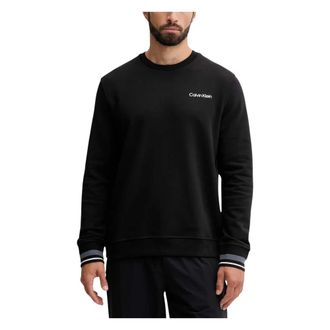 Calvin Klein Homme, Sweatshirts et sweats &agrave; capuche, Noir, Taille: XL Sweat Top Pullover