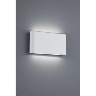 Trio Thames ii wall sconce outdoor led bi-emission 4x5w warm light 3000k die-cast aluminium matt white 227660231