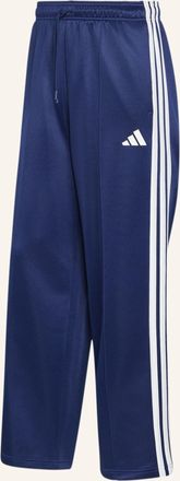adidas Stadium Loose Hose, Offener Saum blau