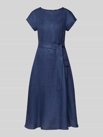 Max Mara Tailliertes Freizeitkleid aus reinem Leinen Modell ESORDIO