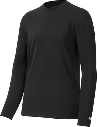 Bassdash Chemise de pêche à Manches Longues en mélange de Coton Ultra Doux UPF 50+ pour Homme Protection Solaire UV T-Shirt de Performance décontracté
