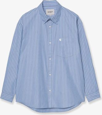 Carhartt Work in Progress Keene Striped Cotton Shirt L/S - CARHARTT WIP - gender_Man