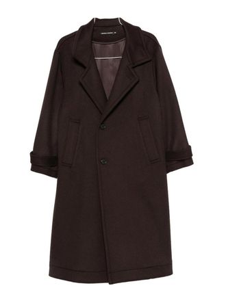 Nicholson & Nicholson Manteau Au Genou - Marron