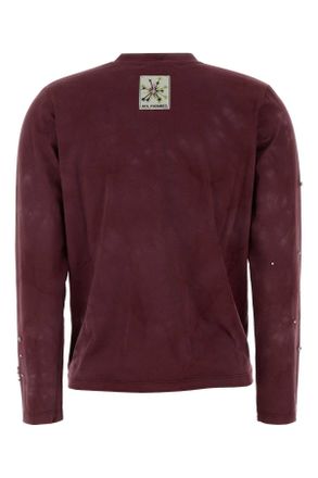 Des_Phemmes Ricamo Sweatshirt - Purple