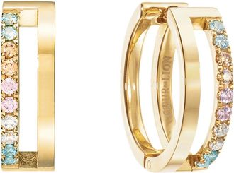 Coeur de Lion Ohrringe - Eternal Unity Creolen - Gr. unisize - in Mehrfarbig - f&uuml;r Damen