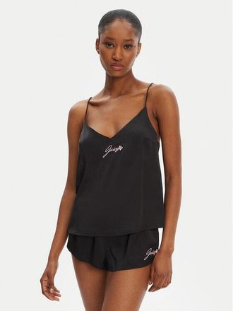 Juicy Couture Pyjama-T-Shirt JCLCT125511 Schwarz Regular Fit