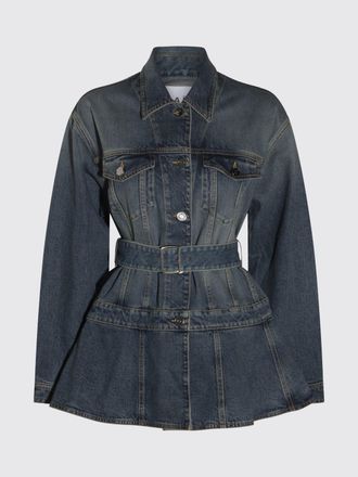 Alaia Jacke ALA&Iuml;A Damen Farbe Blau