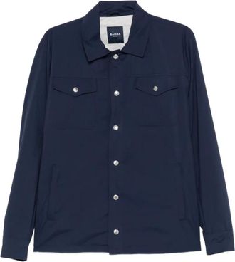 Barba Homme, Vestes, Bleu, Taille: XL Row Jacket