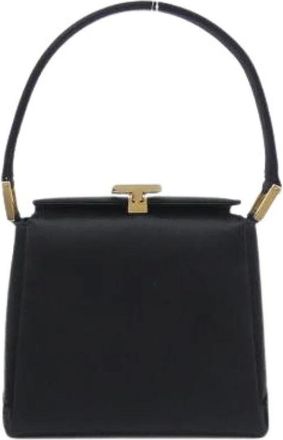 Gucci Sac &agrave; main en satin doccasion - Femme - Pre-owned - Noir - Taille: ONE Size