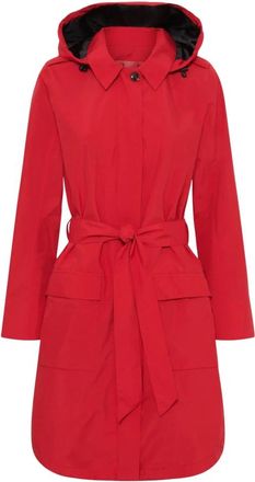 Notyz Notyz - Trench l&eacute;ger - Femme - Manteaux - Rouge - Taille: 42 FR