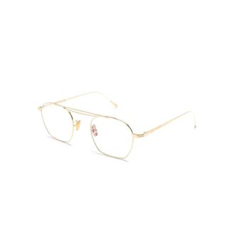 Cutler and Gross unisex, Accessoires, Jaune, Taille: 48 MM Auop0004 03 Optical Frame