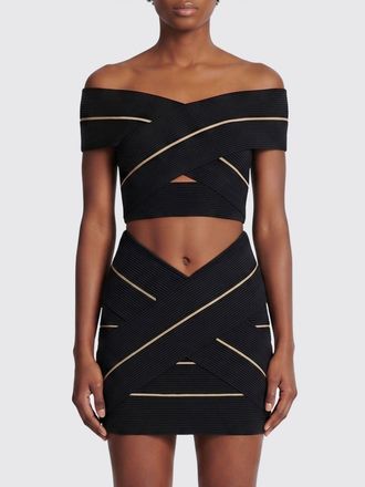 Balmain Top Femme couleur Noir