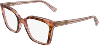 Longchamp LO2795 691 Rose HAVANA/Transparent Rose 53/19/140 Lunettes pour femme