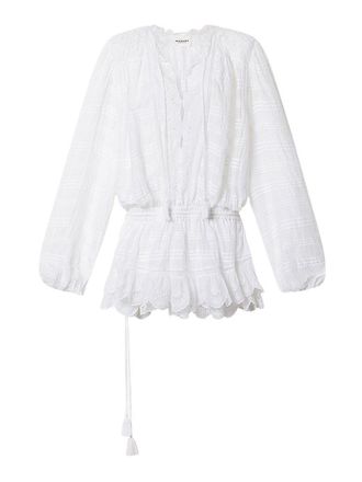 Isabel Marant Robe Courte - Blanc