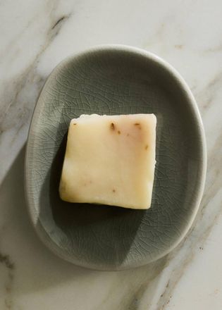 Mango Porte-savon en c&eacute;ramique craquel&eacute;e vert pastel - Home - Taille unique - MANGO HOME
