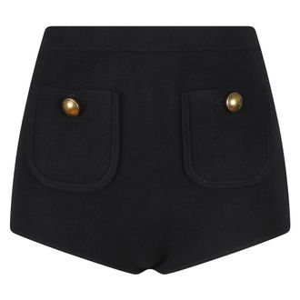 Elisabetta Franchi Short Shorts - - Shorts - Damen - Schwarzk - M
