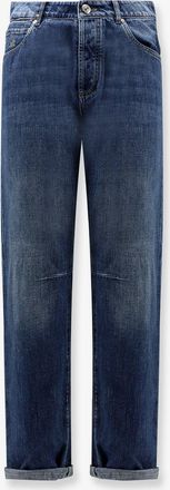 Brunello Cucinelli Leisure Fit cotton jeans - BRUNELLO CUCINELLI - gender_Man