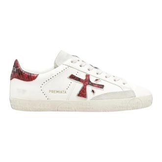 Premiata Stevend 8481 - Femme - Chaussures - Blanc - Taille: 40 EU